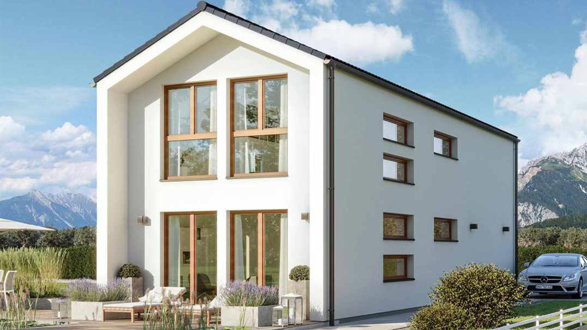 Schmales Haus: Attraktive Häuser für schmale Grundstücke