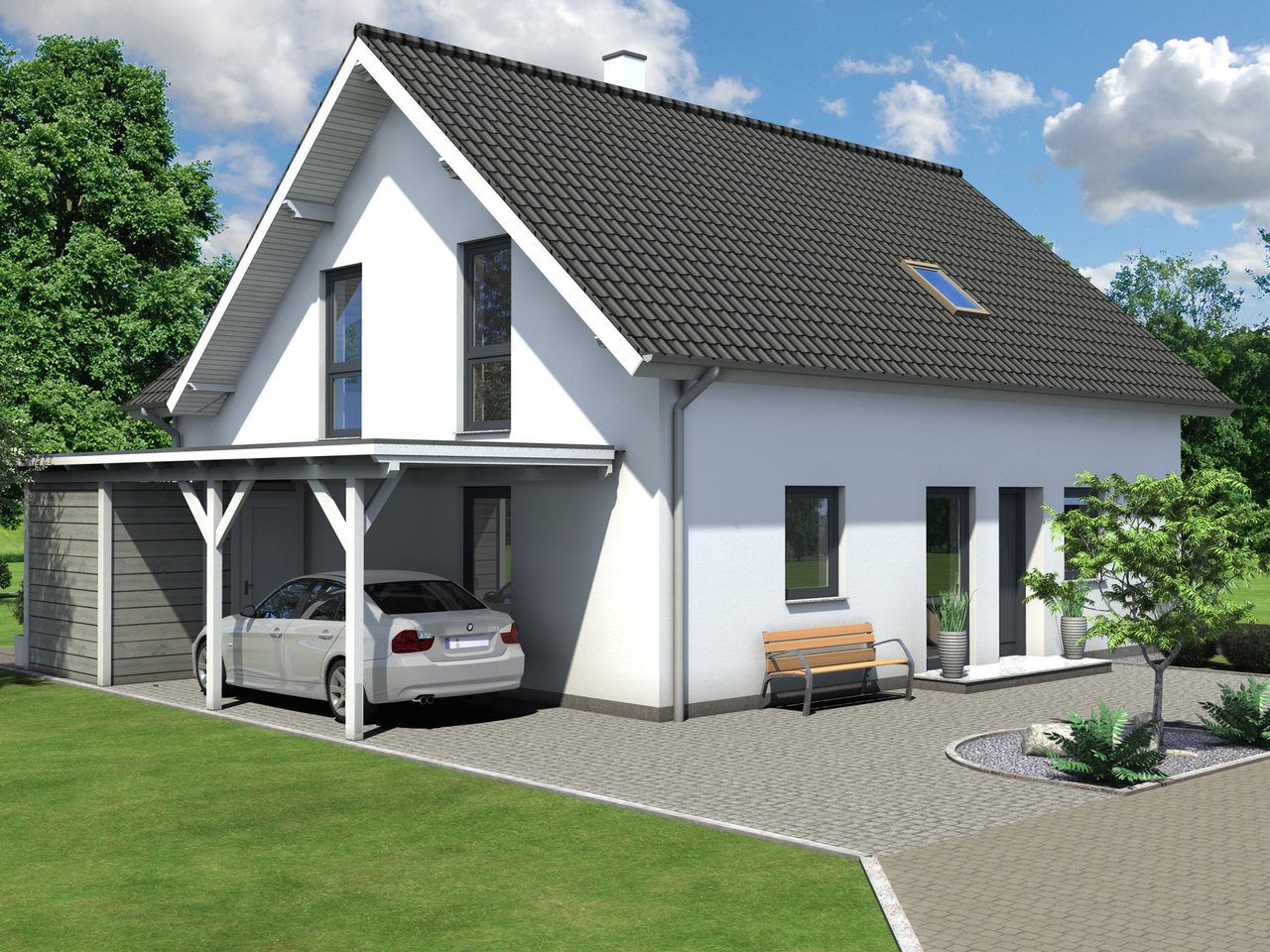 Einfamilienhaus Chelsea - ÄSTHETIK-HAUS | Musterhaus.net